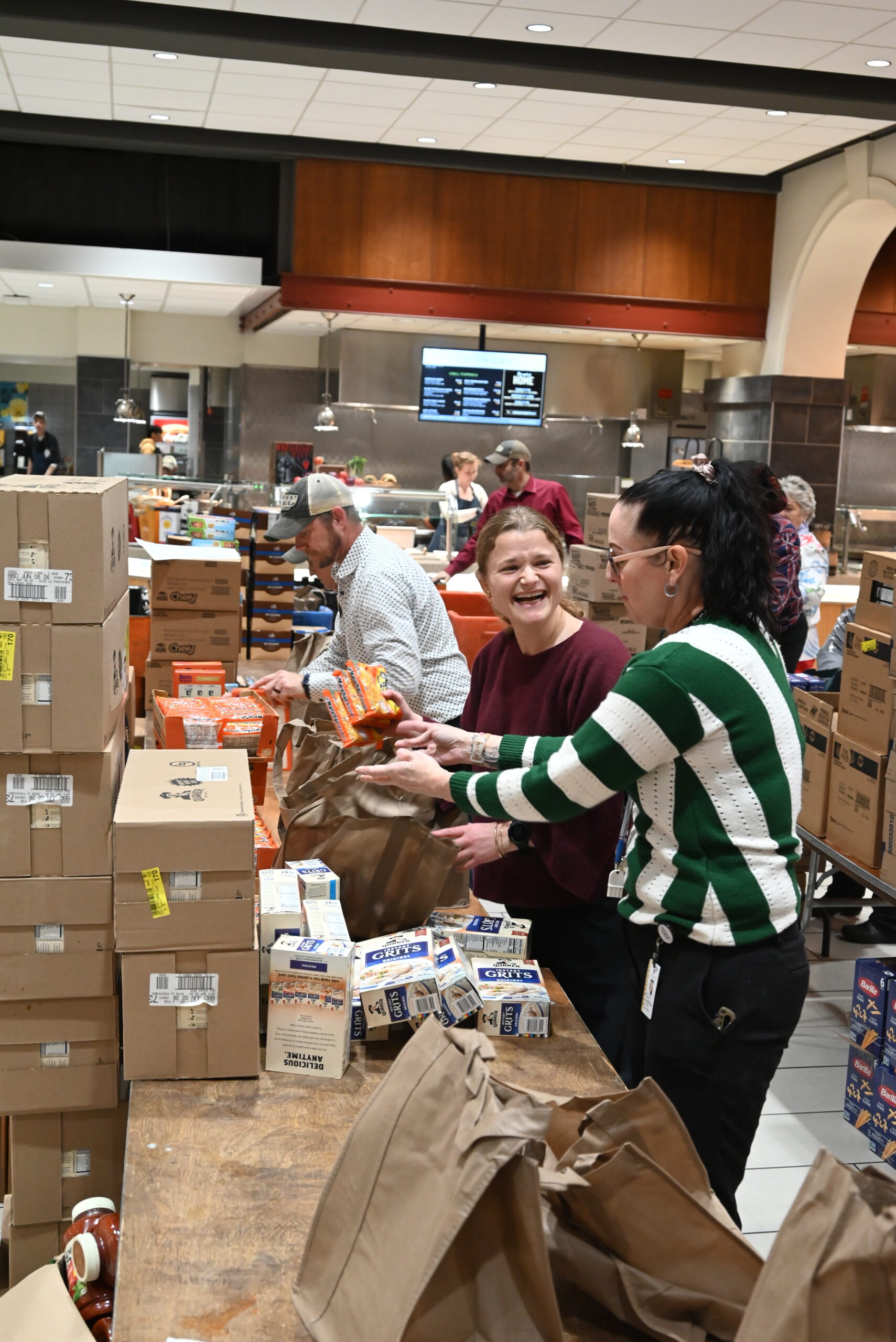 Deacon Dining Spreads Holiday Cheer with Annual Food Drive for Staff ...